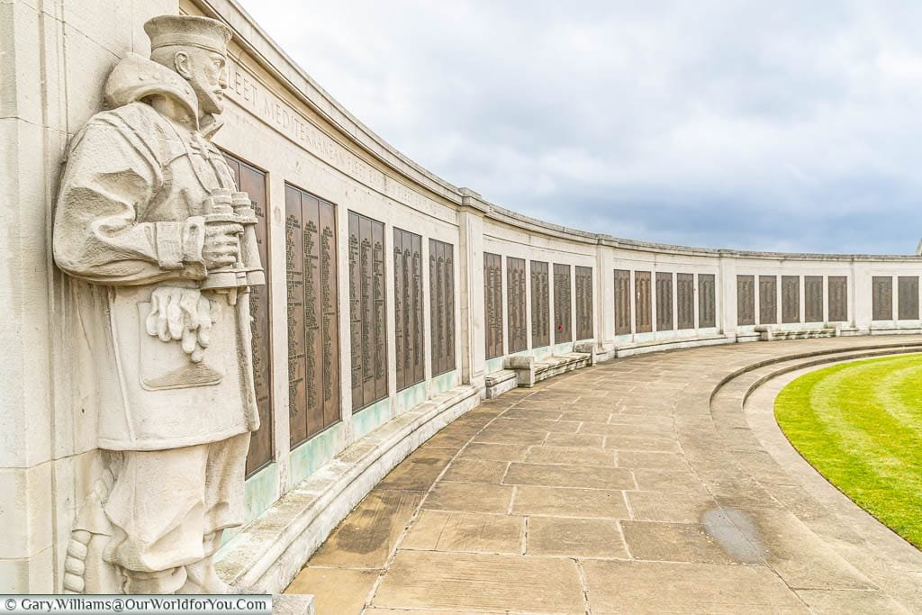 Visiting Chatham Naval Memorial, Kent, England - Our World for You
